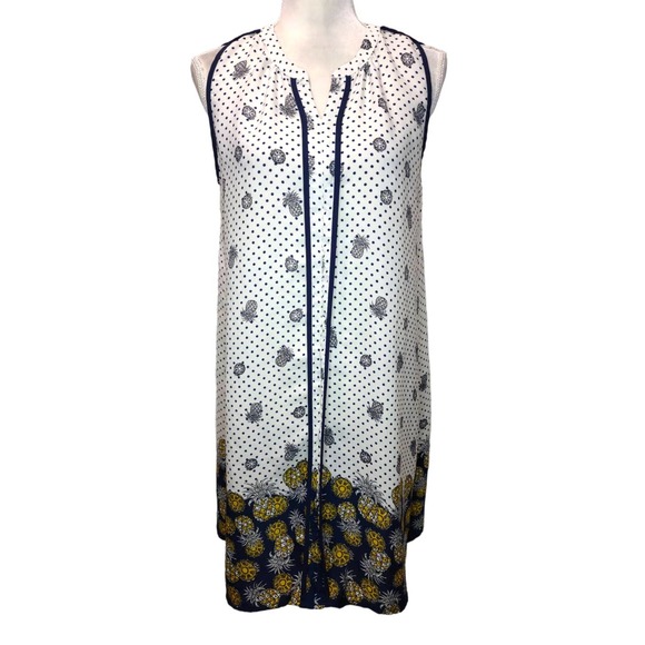 Anthropologie | Dresses | Anthropologie Naif Sleeveless Pineapple Dress ...